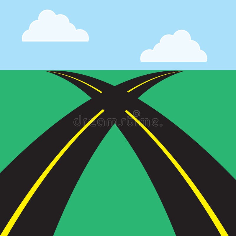 Two Roads Stock Illustrations – 1,471 Two Roads Stock Illustrations ...