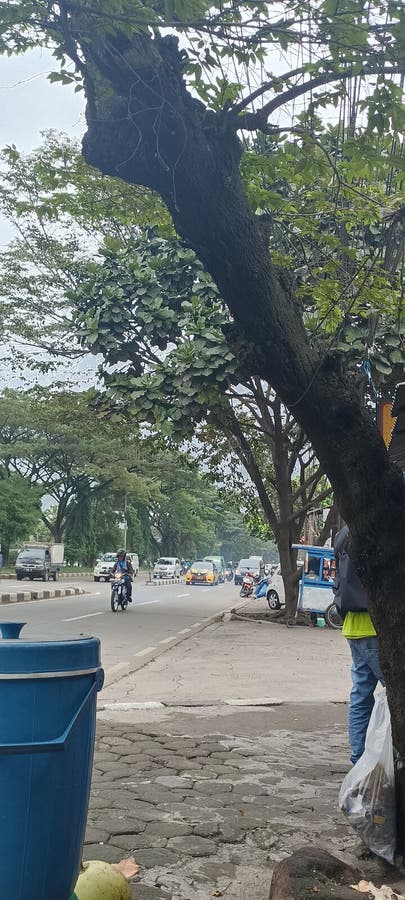 Roads jammed stock image. Image of bandung, roads, city - 298758835