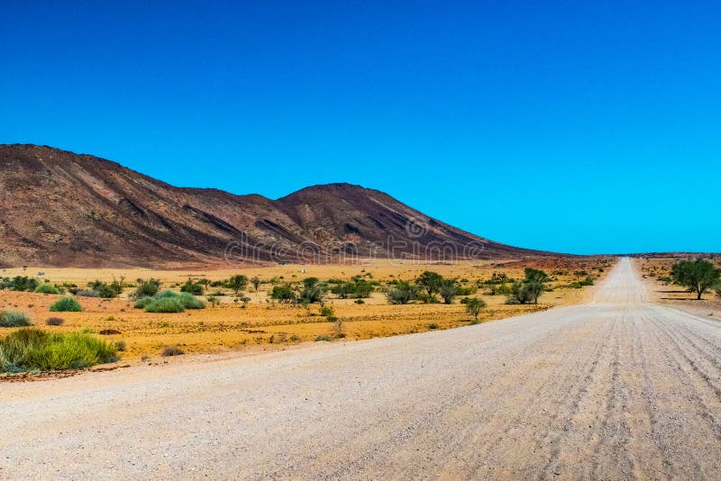 Roads in Namibia stock image. Image of colourfull, nice - 161761515
