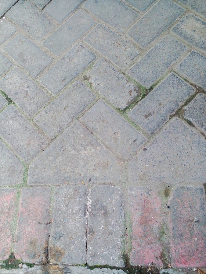 Roads with Old Paving Patterns. Background of Paving Road Pattern Stock ...