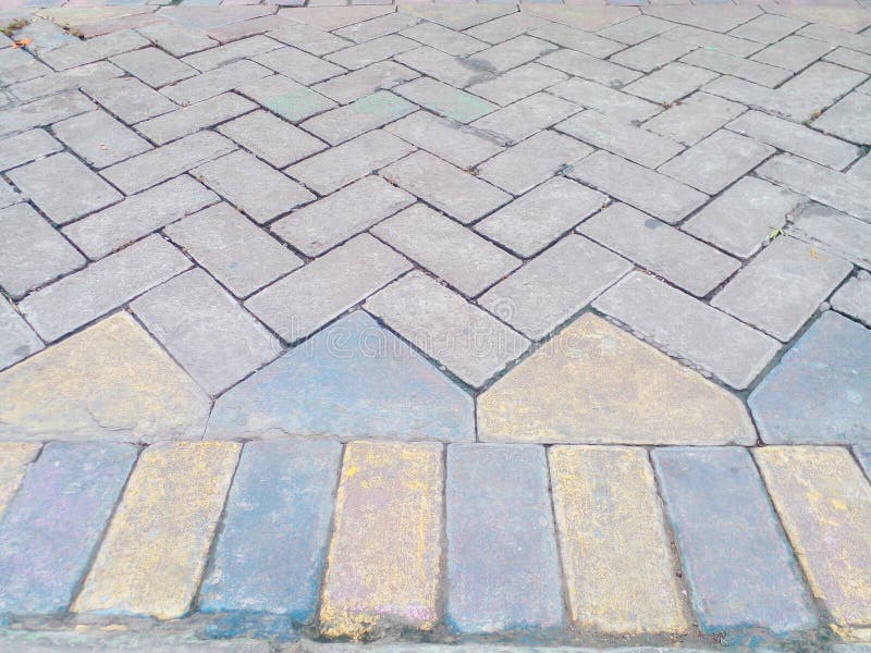 Roads with Old Paving Patterns. Background of Paving Road Pattern Stock ...