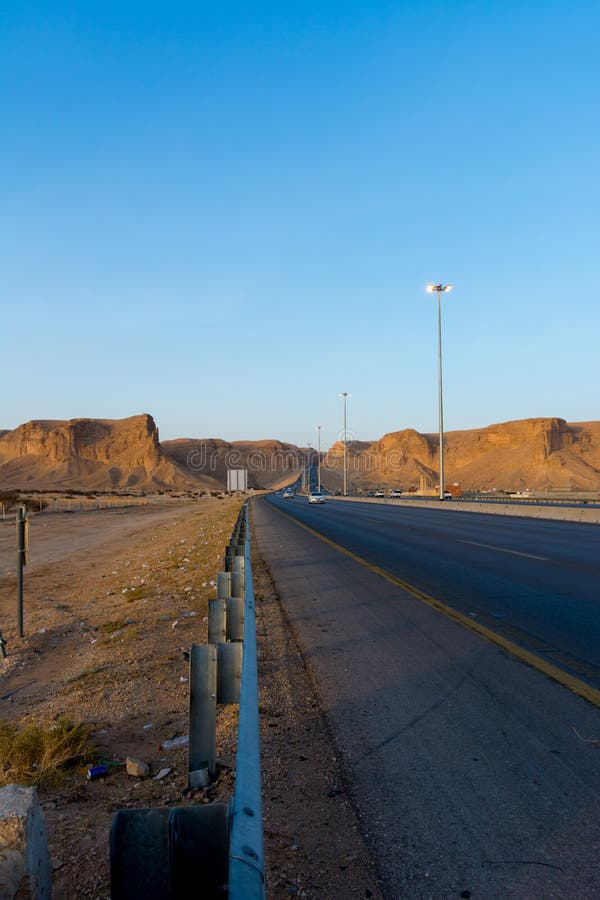 Roads in Saudi arabia stock photo. Image of persian - 223564498