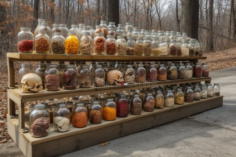 Roadside Attraction Featuring A Collection Of Bizarre Or Extraordinary Objects Such As Fake