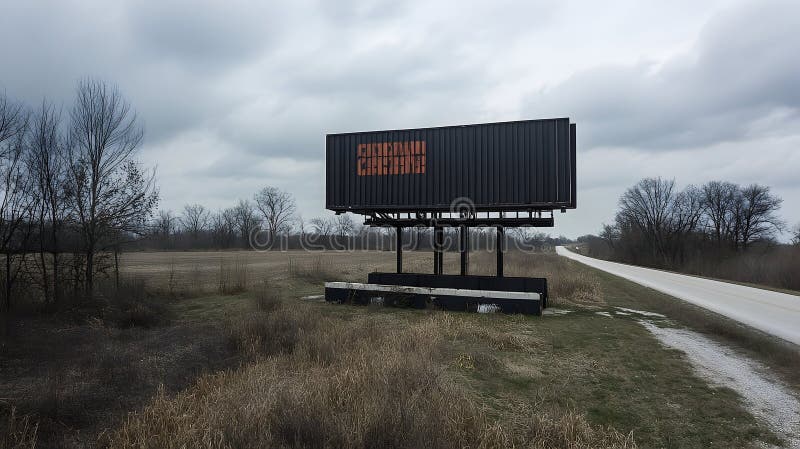 Abandoned Billboard stock photo. Image of empty, lonely - 385958732