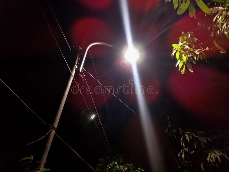 Roadside light stock photo. Image of roadside, country - 87561346