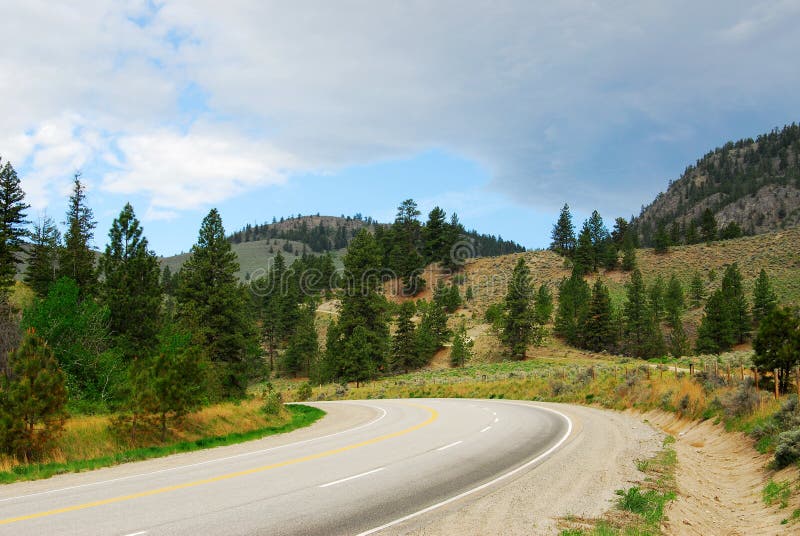 Roadside mountain view stock photo. Image of nature, path - 5242708