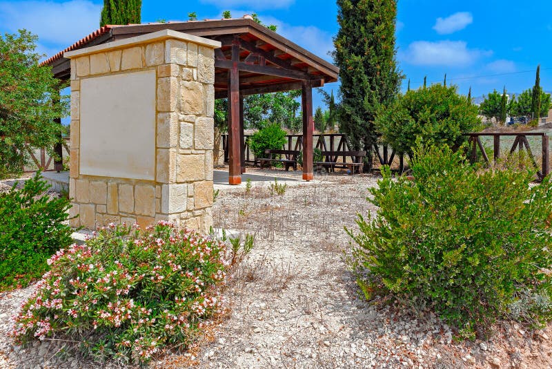 A Roadside Rest Stop in Texas Stock Image - Image of east, roadside ...