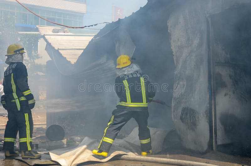Roadside Restaurant Fire Site Editorial Stock Photo - Image of chairs ...
