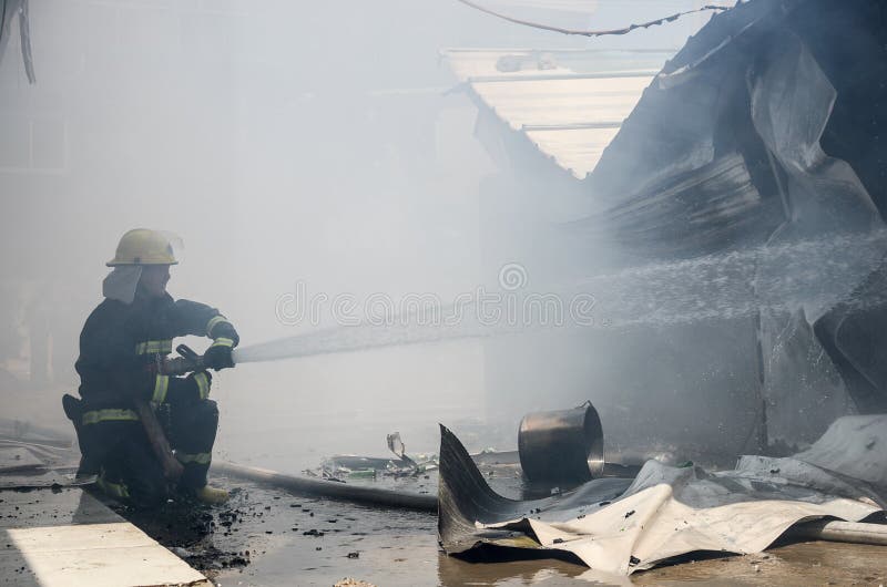 Roadside Restaurant Fire Site Editorial Photography - Image of cannons ...