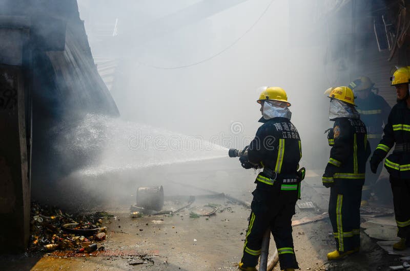 Roadside Restaurant Fire Site Editorial Stock Image - Image of food ...