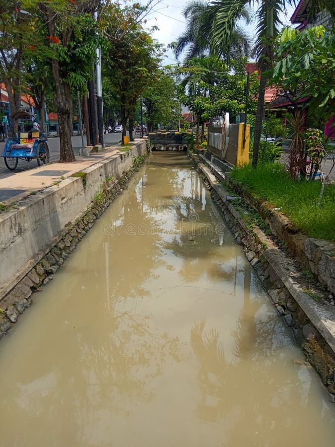 Roadside River stock photo. Image of roadside, close - 261859468