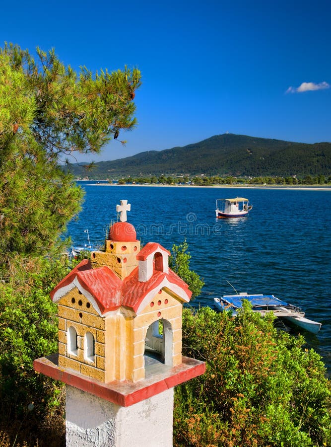 Roadside shrine in Greece stock photo. Image of greece - 22574850