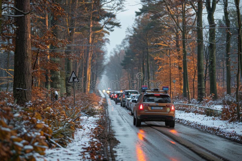 Roadside Speed Radar Monitors Vehicles for Adherence To Speed Limits on ...