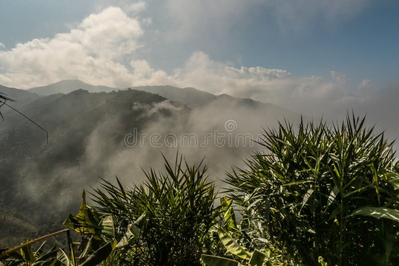 Roadside View between Xieng Khouang and Luang Prabang Stock Image ...