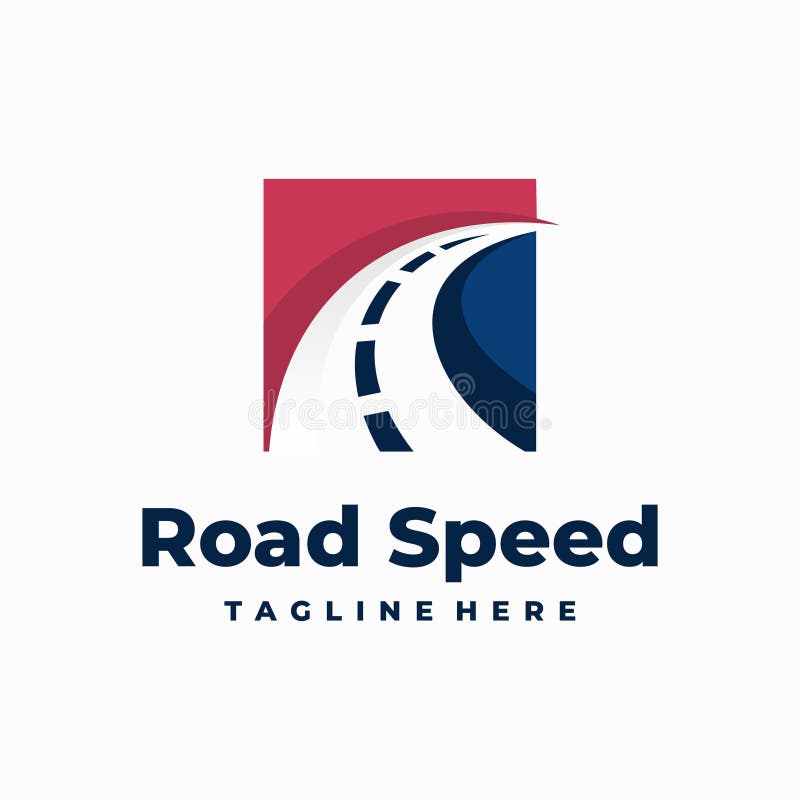 Roadway Route Logo Design, Roadway Logo Design Stock Vector ...