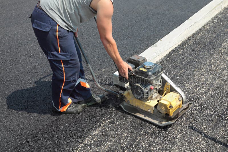 Roadwork stock photo. Image of roadwork, activity, labourer - 24822618
