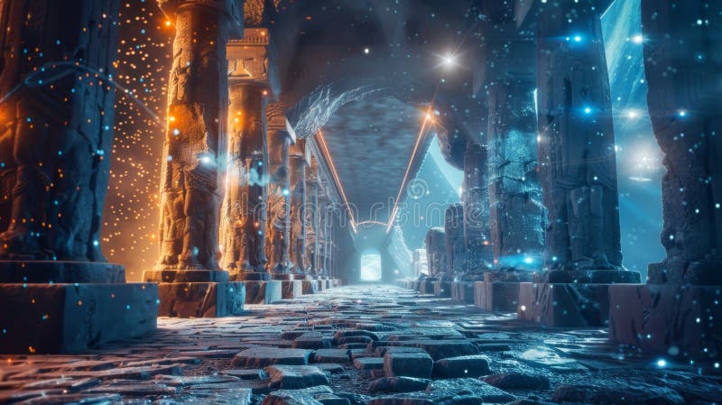 Roaming through Ancient Ruins of Temples Palaces and Tombs in a Virtual ...