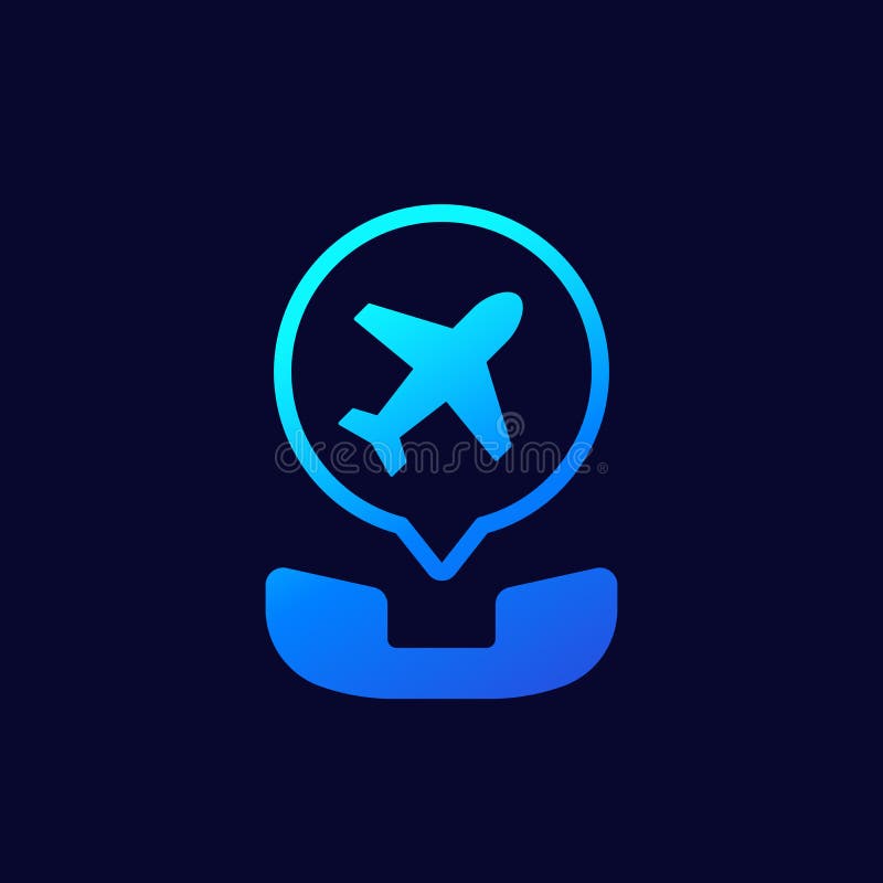 Roaming Call Icon with Phone, Vector Design Stock Vector - Illustration ...