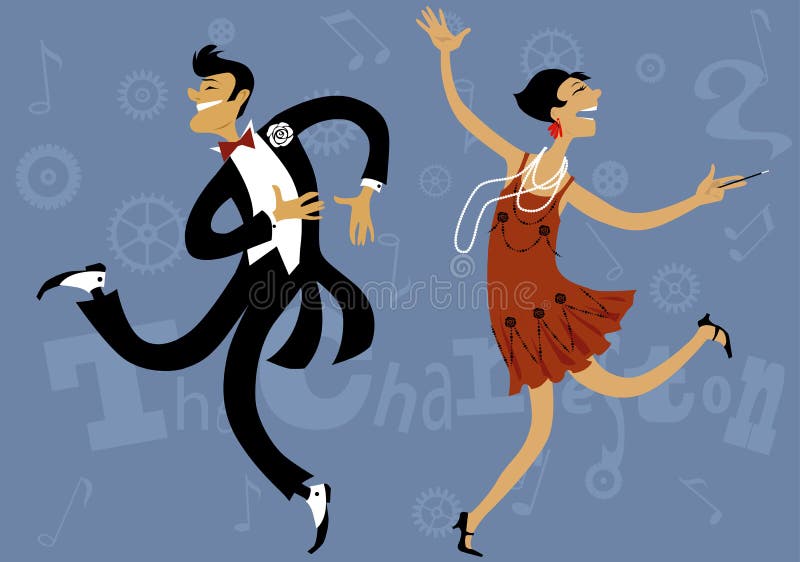 Roaring 20s stock vector. Illustration of dance, roaring - 57041579