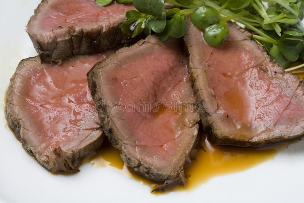 Roast beef stock image. Image of beef, sashimi, burn - 10126465