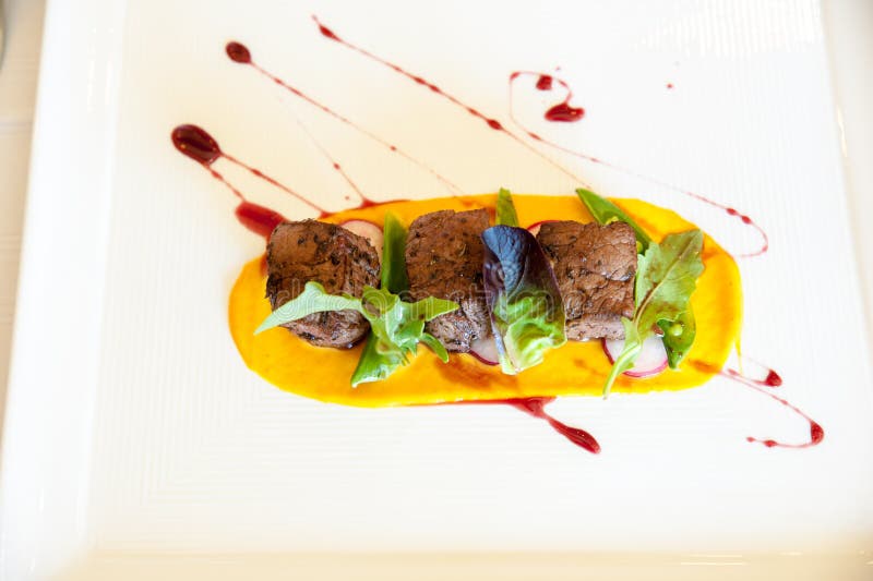 Roast beef stock photo. Image of dish, cooking, fine - 68617238