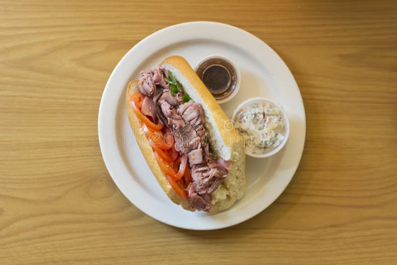 Roast Beef Sub Sandwich stock photo. Image of healthy - 56567240