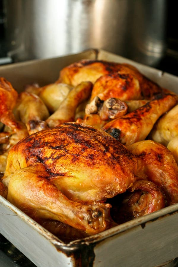 Roast chicken stock photo. Image of browned, chicken - 10793006