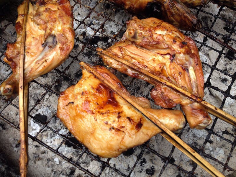 Roast chicken stock photo. Image of hungry, roast, prepare - 57427876