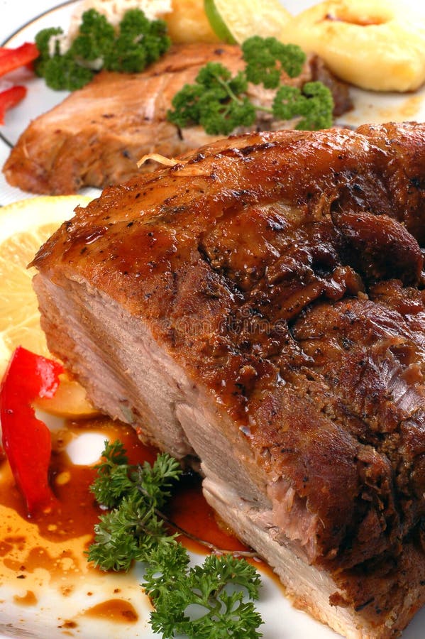 Roast Meat Surface. Seamless Tileable Texture. Stock Photo - Image of ...