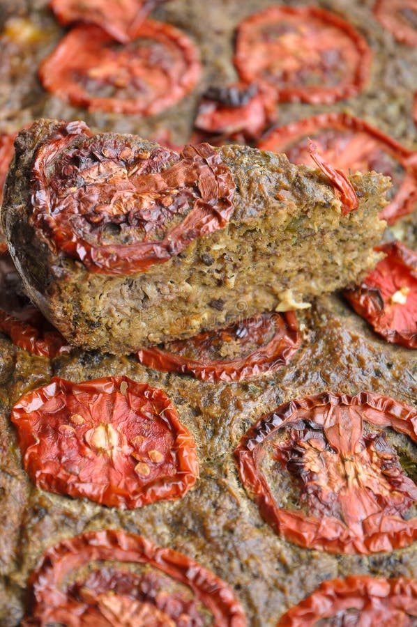 Roast Meat with Tomato stock image. Image of fried, healthy - 17118787