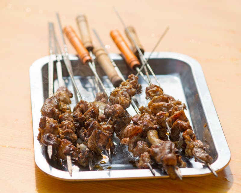 Roast mutton stock photo. Image of coal, cooking, meat - 38718406