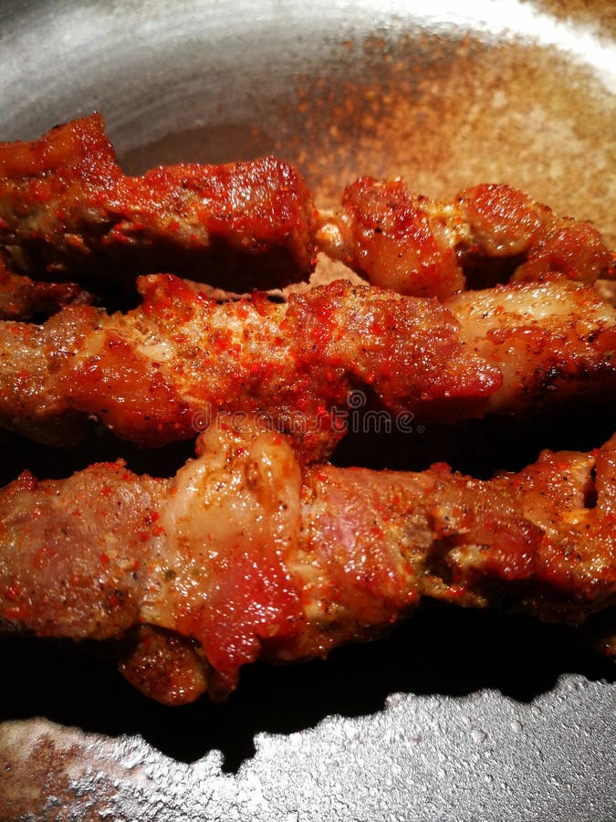 The roast mutton string stock photo. Image of gourmet - 93815582