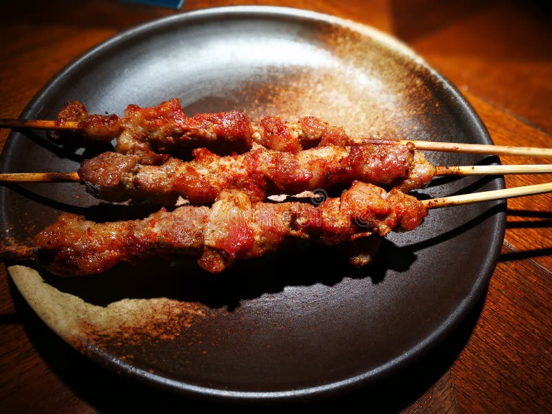 The roast mutton string stock photo. Image of gourmet - 93815582