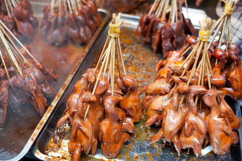 Roast pigeons stock photo. Image of enlace, pigeon, street - 22991000