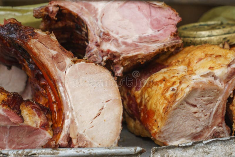 Roast Pork, Typical Cuban Food Stock Photo - Image of grill, meat ...
