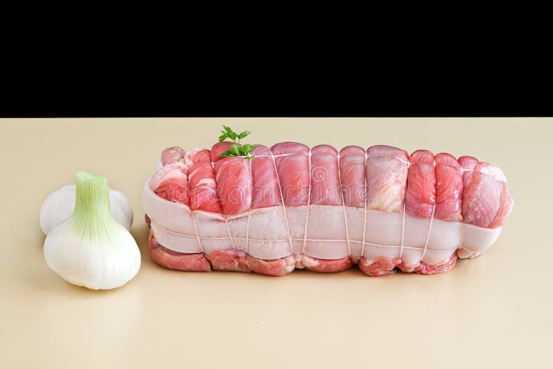 Beef Roast, French Classic, Raw Meat Stock Photo - Image of english ...