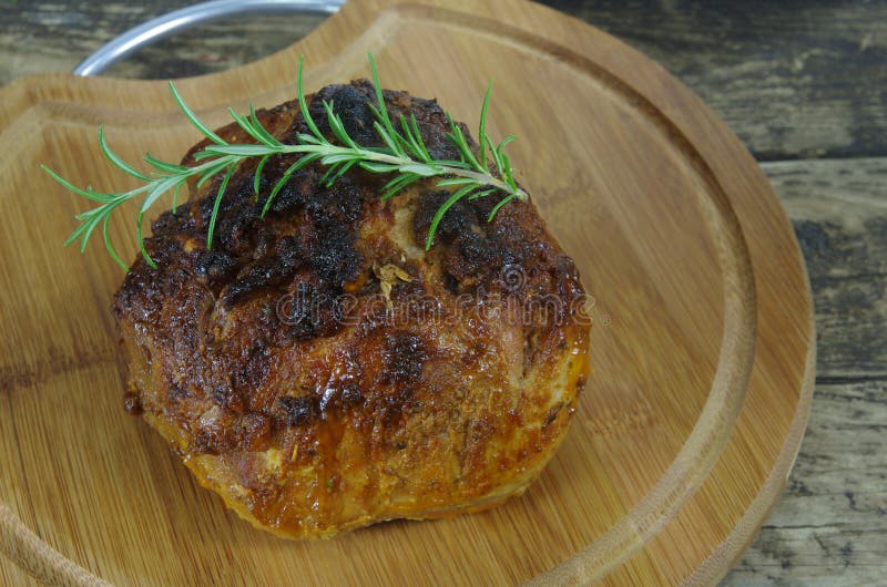 Roast red beef meat stock photo. Image of heap, board - 46196812