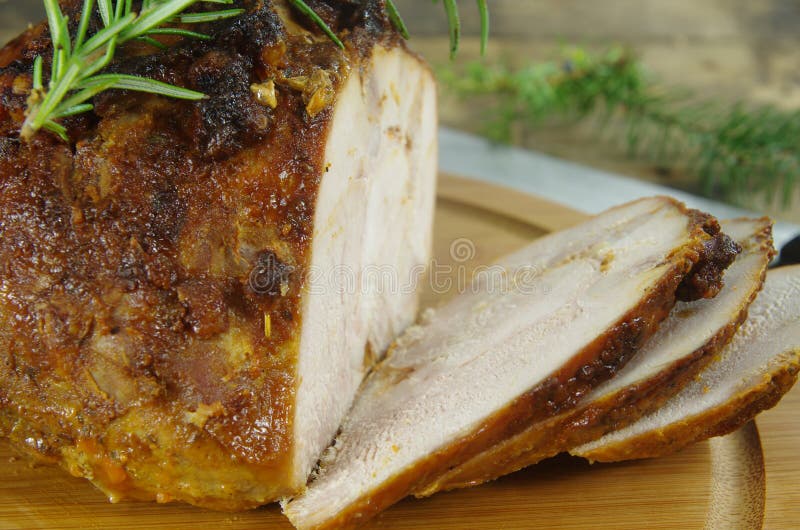 Roast red beef meat stock image. Image of kitchen, cooking - 46197027