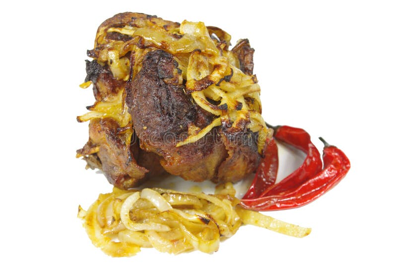 Roast red beef meat stock photo. Image of greenery, lunch - 38807792