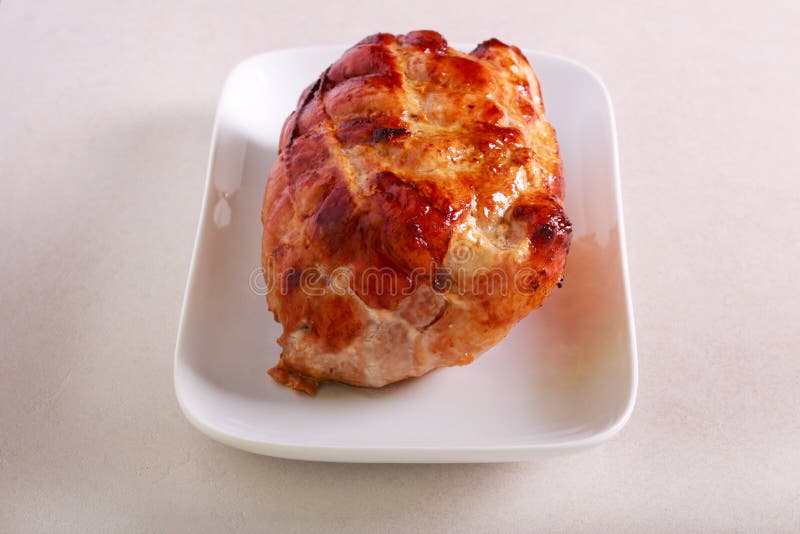 Roast spicy pork stock photo. Image of meat, roast, food - 155575566