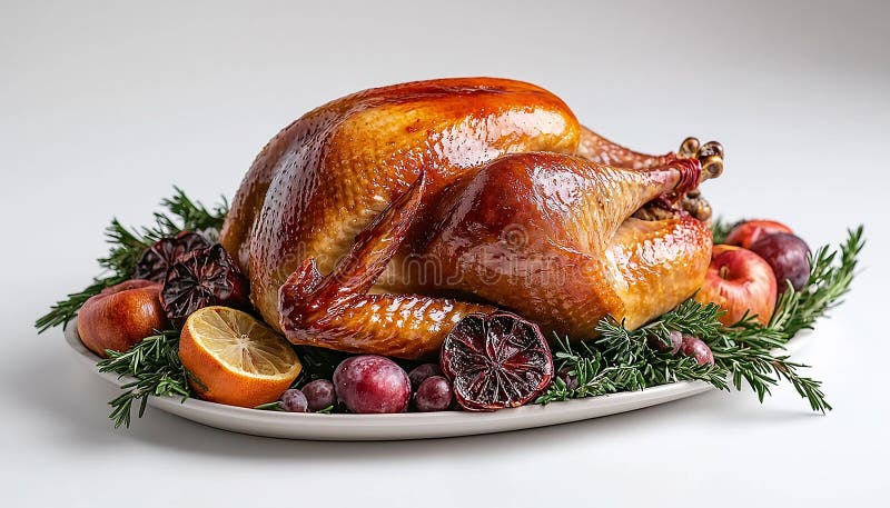 Roast Turkey, Chicken Meat, Fruit, Vegetable Celebration Freshness ...