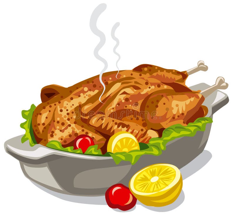 Roast Chicken Clipart