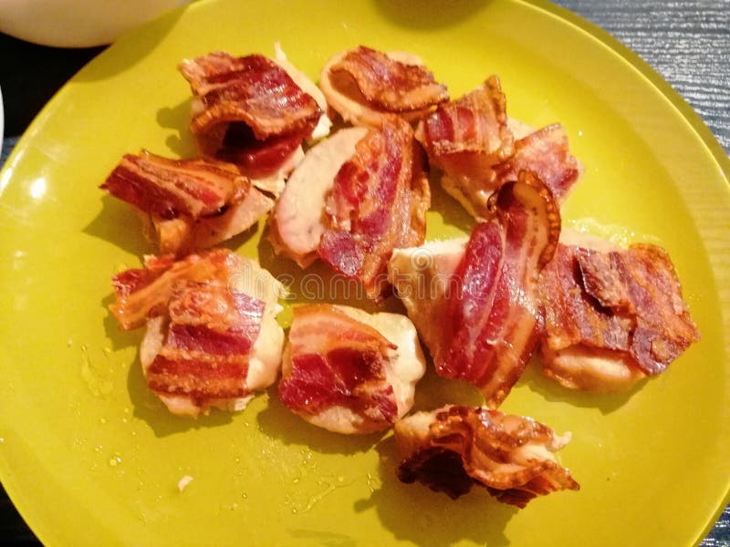 Roasted bavon stock photo. Image of bacon, yellow, roasted - 175207850