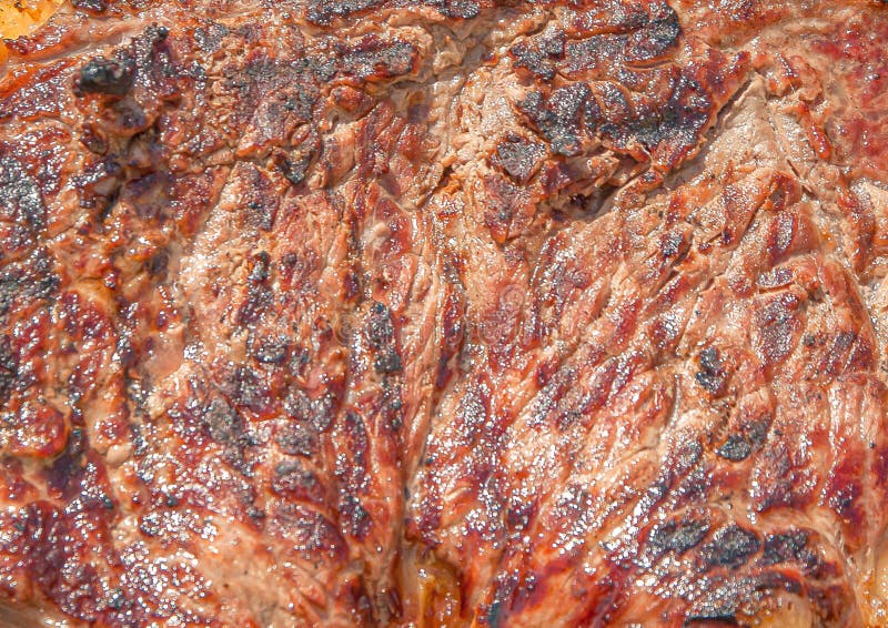 Roasted Beef Meat. Barbecue Stock Image - Image of dinner, roasted ...