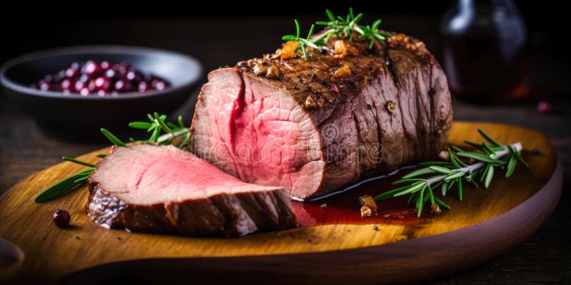 Filet Mignon Roast Stock Illustrations – 245 Filet Mignon Roast Stock ...