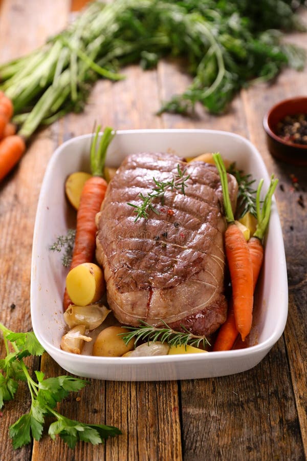 Roasted beef stock image. Image of beef, food, roasted - 222076713
