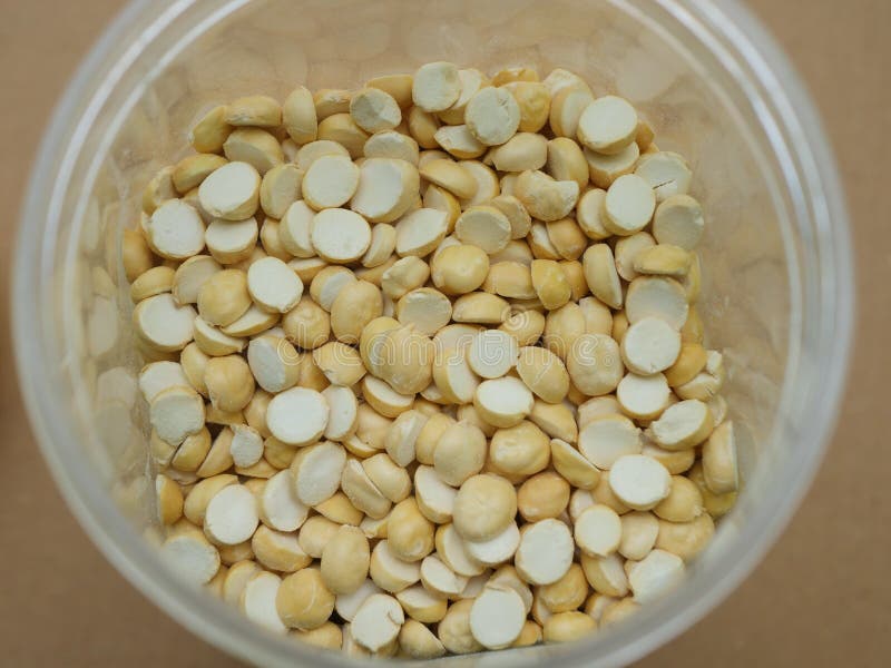 Roasted Bengal Gram on Container Stock Image - Image of chana, ancient ...