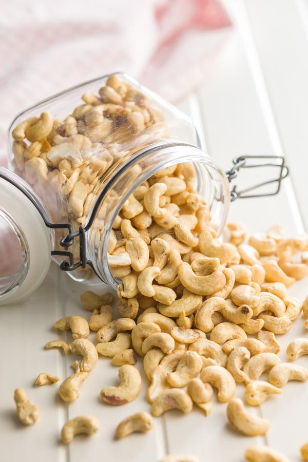 Roasted Cashew Nuts in Jar on White Table Stock Image - Image of ... Roasted Cashew Nuts in Jar on White Table Stock Image - Image of ...