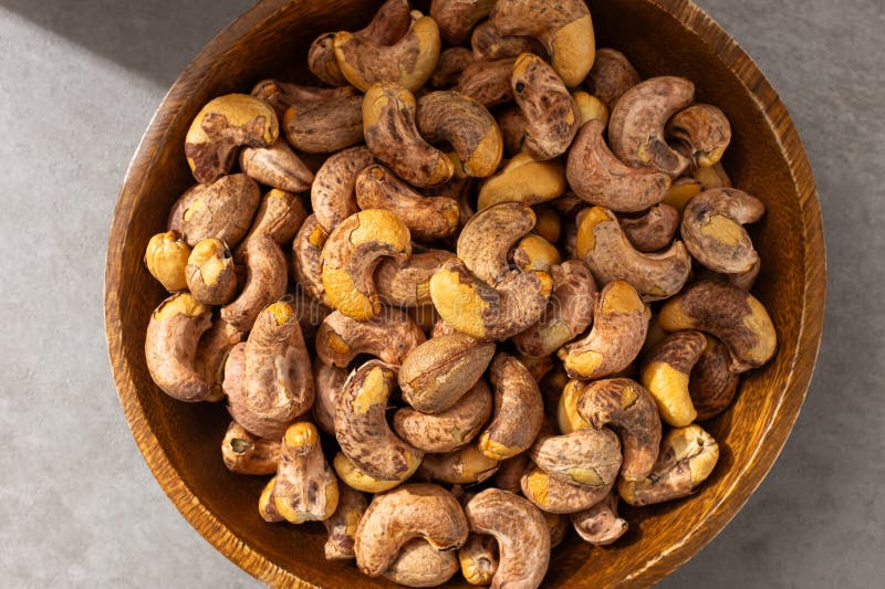 Roasted Cashew Nuts with Shells Stock Photo - Image of ingredient, nuts ...