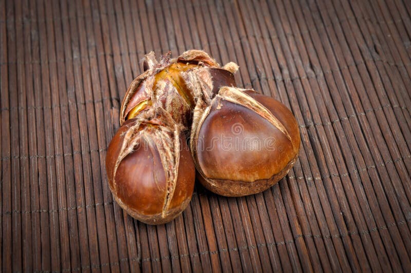 Roasted chestnut stock image. Image of popular, marron - 36311463